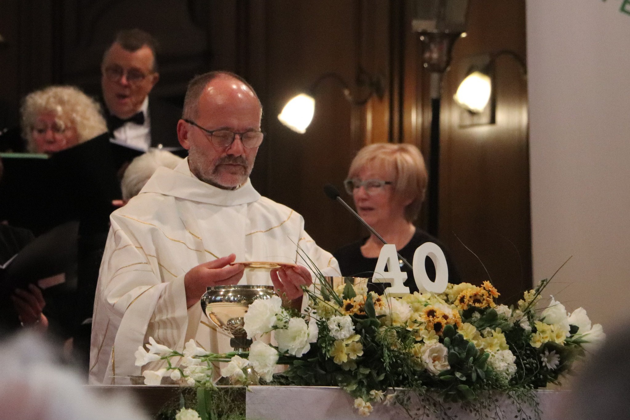 Voormalig deken van Aalst, Marc Verwaeren, vierde onlangs zijn 40-jarig ...