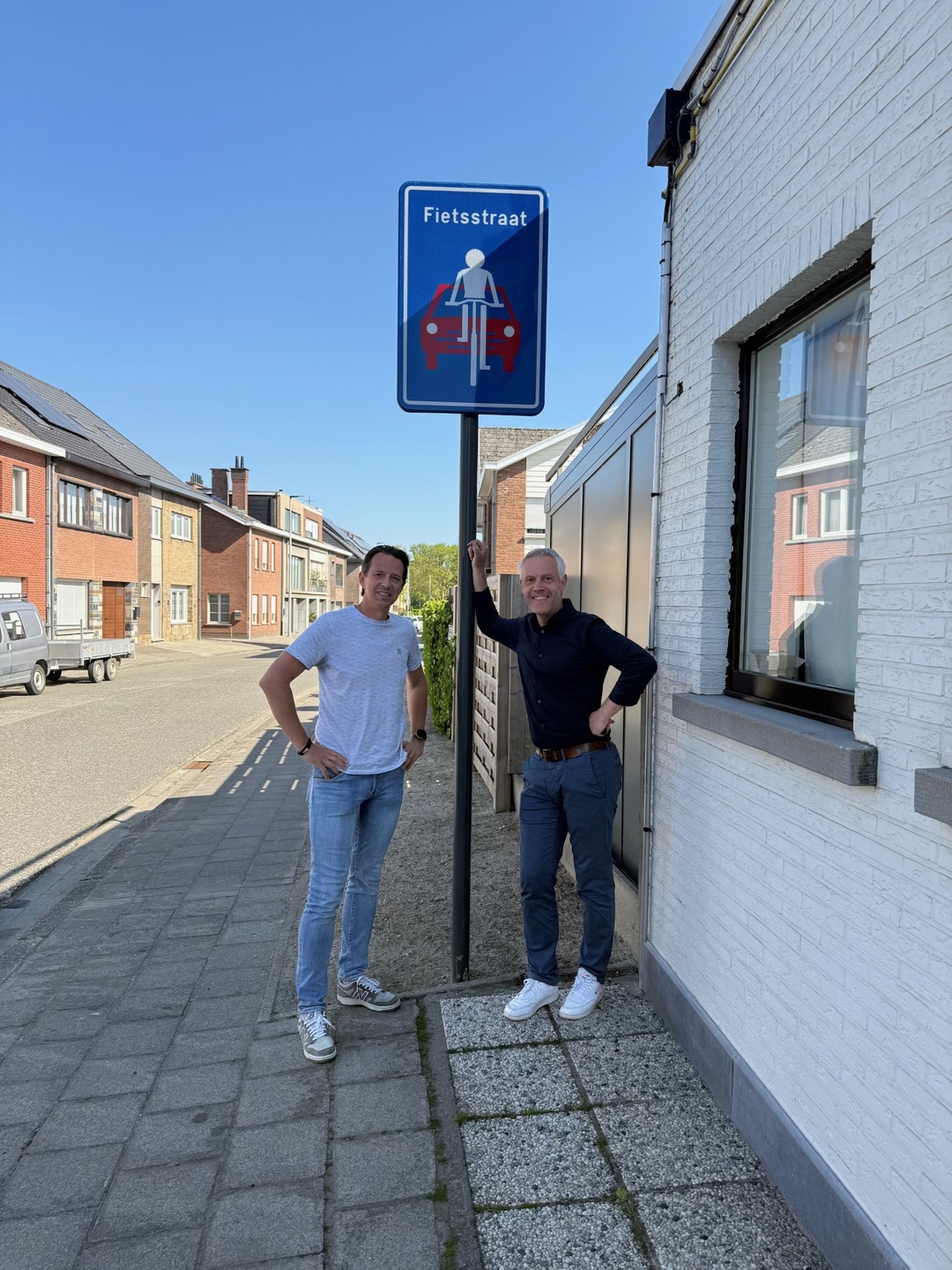 🚲 Fietszone Dom Modest Van Asschelaan aangepast na evaluatie | Goeiedag ...