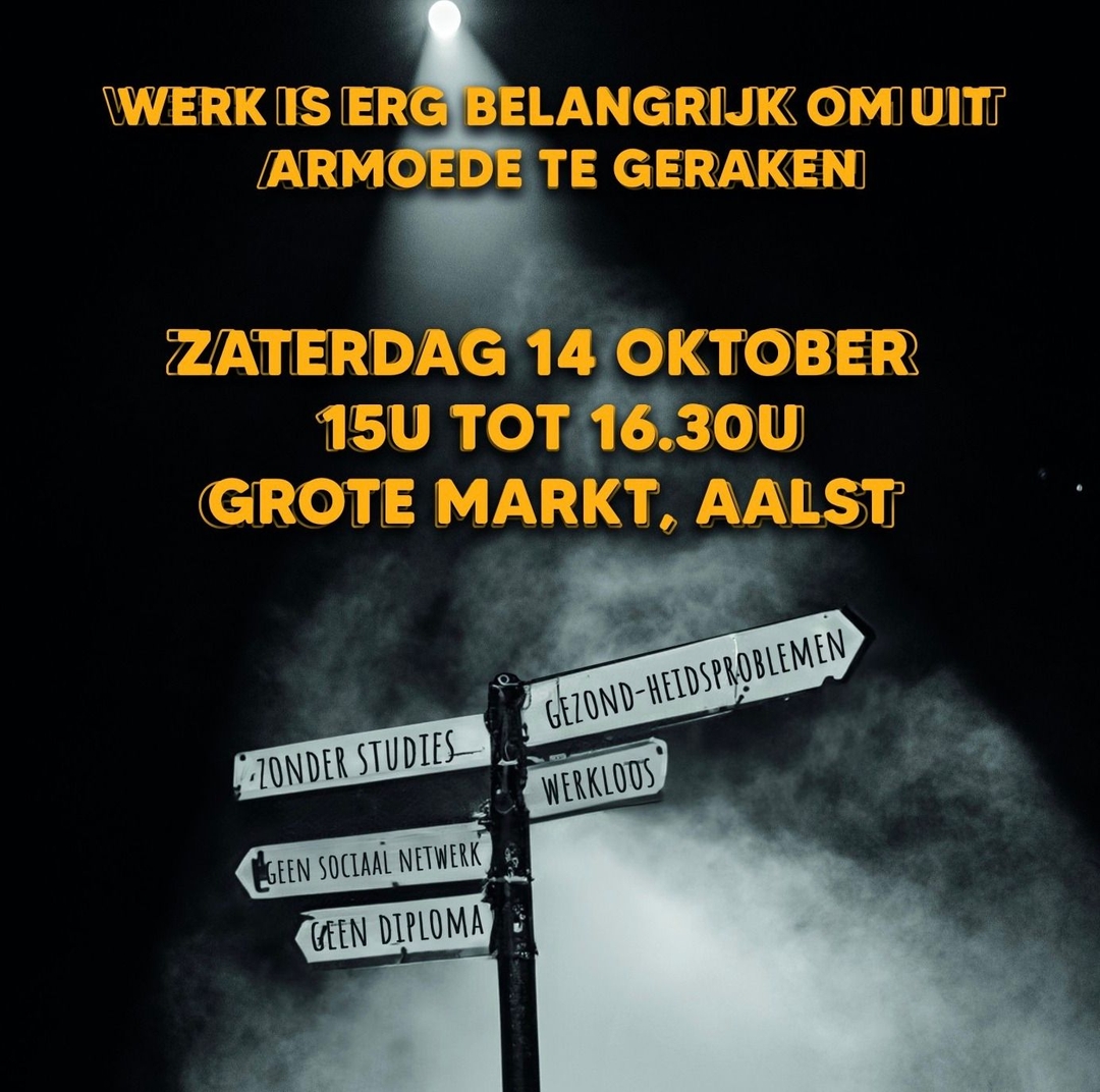 De actie "Stop de Armoede" op 14 oktober 2023 benadrukt het belang van ...